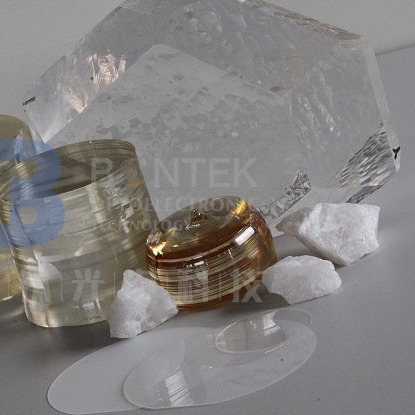 Quartz Crystal Piezoelectric Wafer Substrat Presisi Untuk Optik Listrik ...